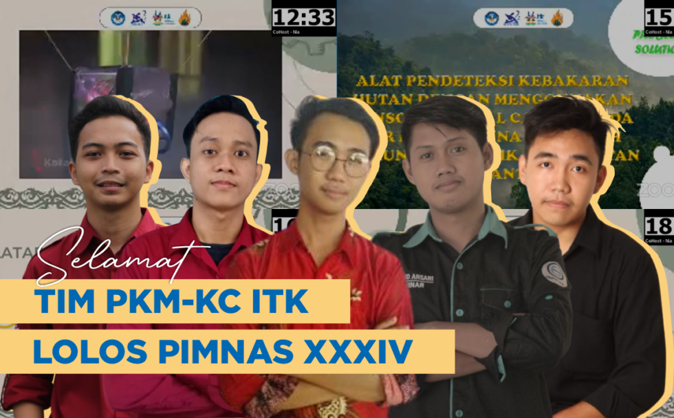 Selamat Tim PKM-KC ITK Lolos PIMNAS 34 - Institut Teknologi Kalimantan