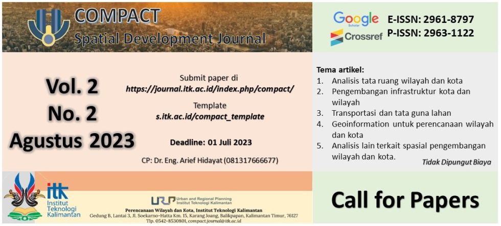Compact: Spatial Development Journal - Institut Teknologi Kalimantan